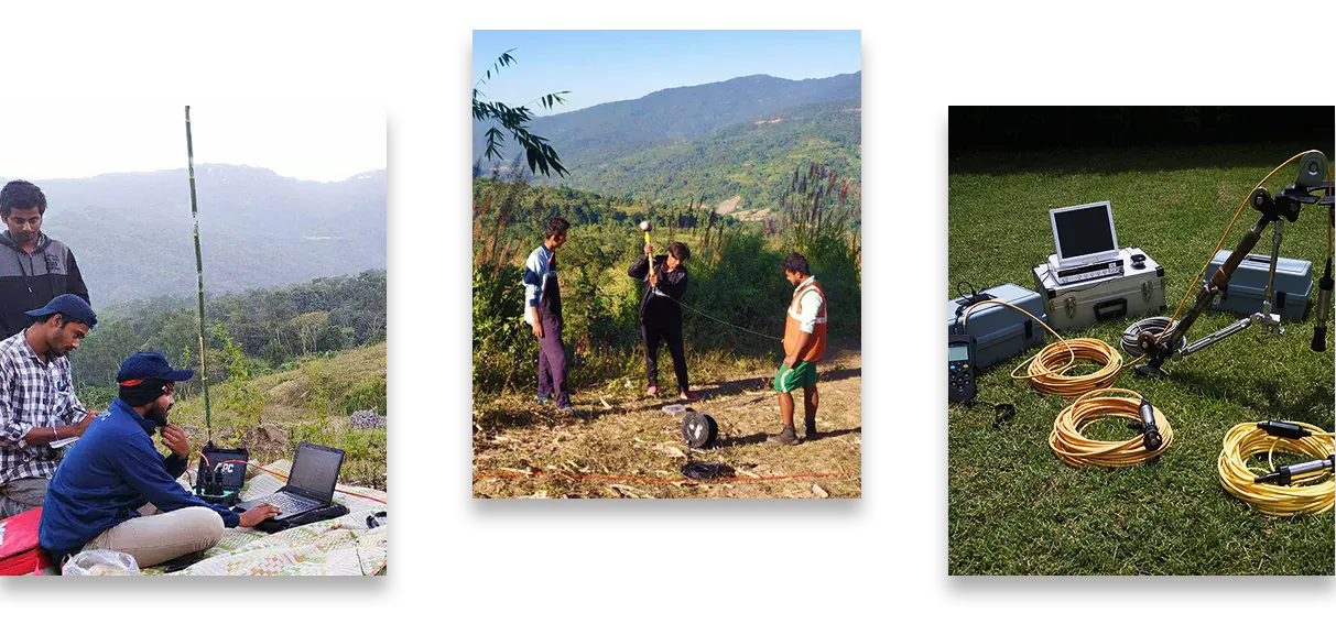 Geophysical exploration plays a very important role in geothermal ...